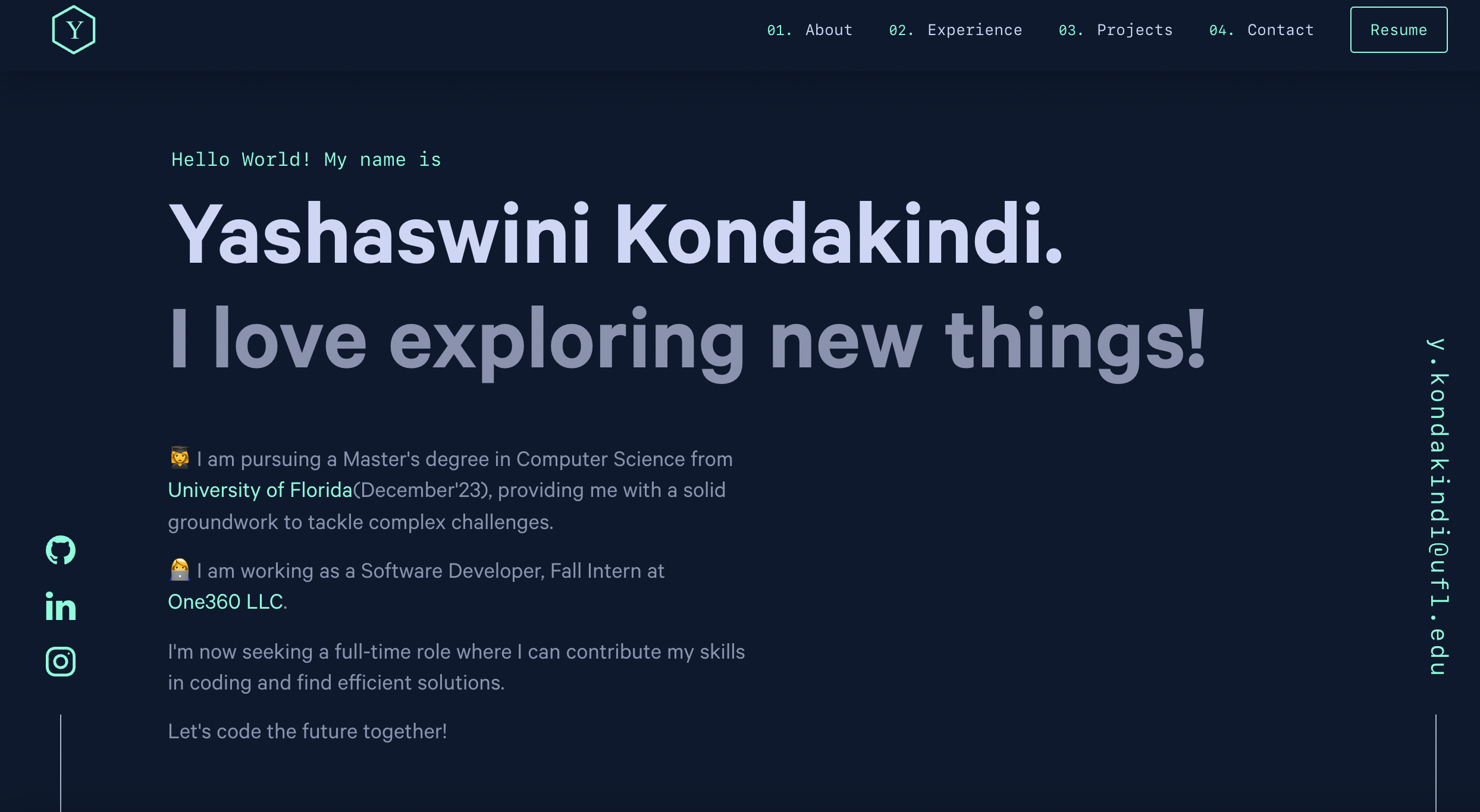 Yashaswini Kondakindi | Software Developer
